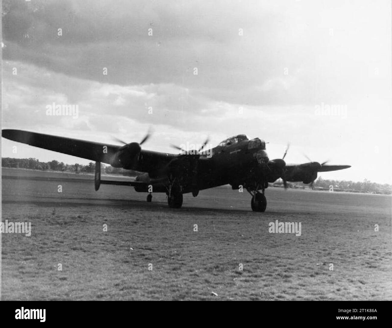 Royal Air Force Bomber Command, 1942-1945. The first Canadian-built Avro Lancaster B Mark X ...
