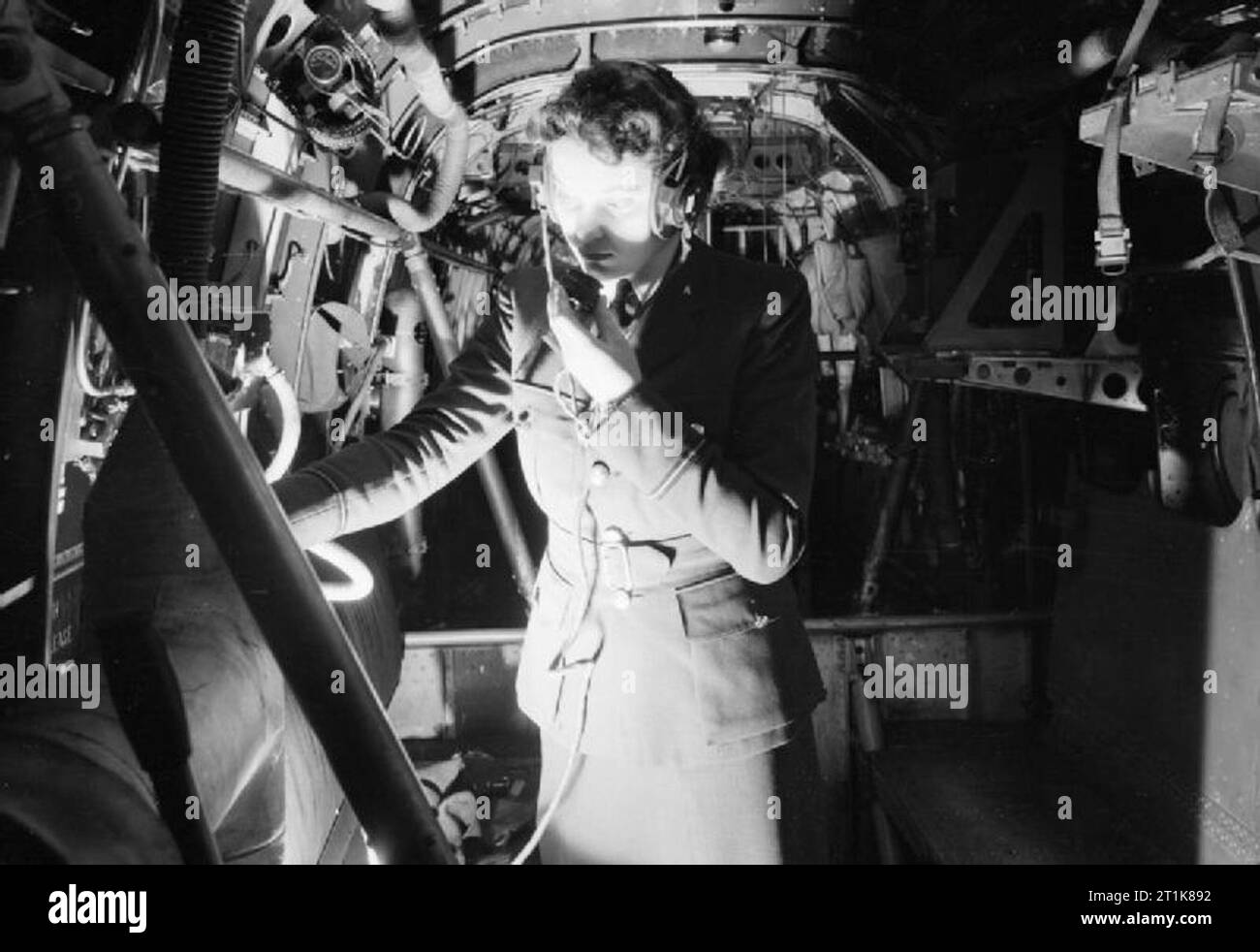Royal Air Force Bomber Command, 1942-1945. A WAAF signals officer ...