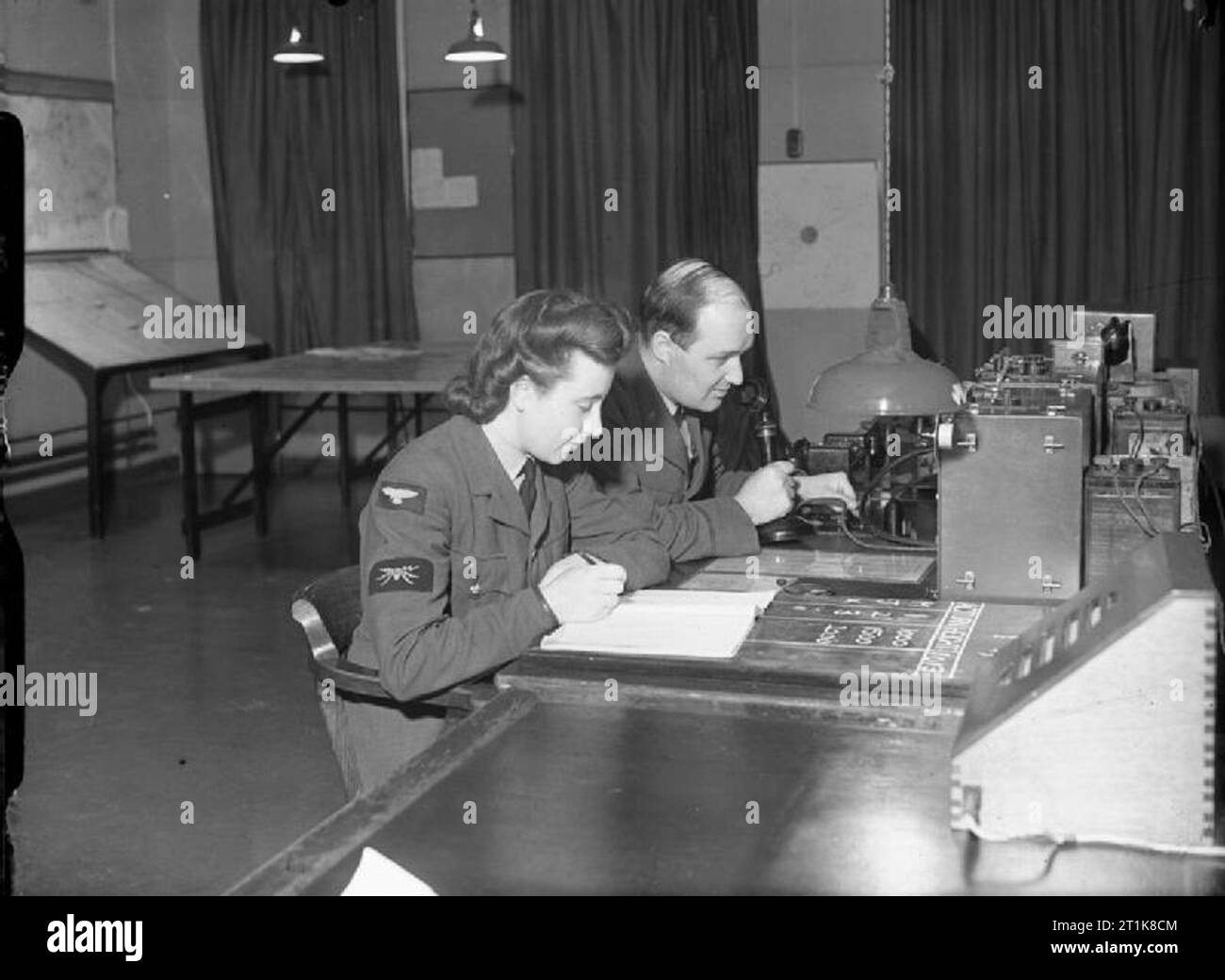 Royal Air Force Bomber Command, 1942-1945. Pilot Officer R P Burrows, a ...