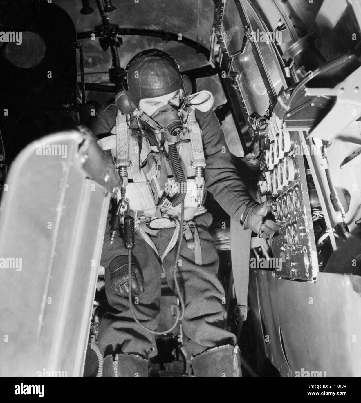 Royal Air Force Bomber Command, 1942-1945. Sergeant J B Mallett, a ...