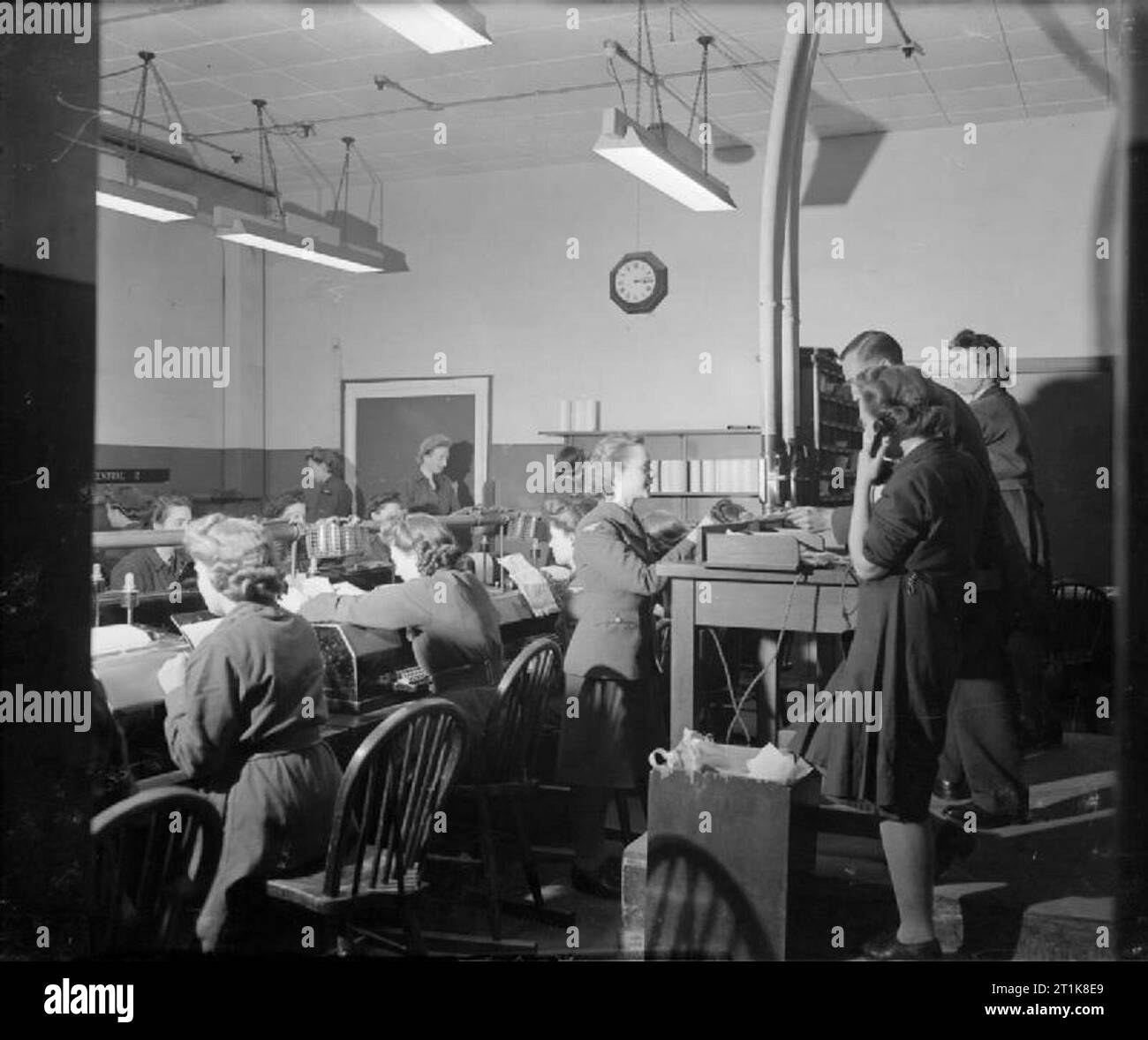 Teleprinter world war two hi-res stock photography and images - Alamy