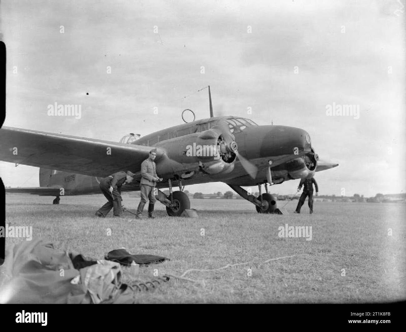 Royal Air Force Coastal Command, 1939-1945. The wheel chocks are ...