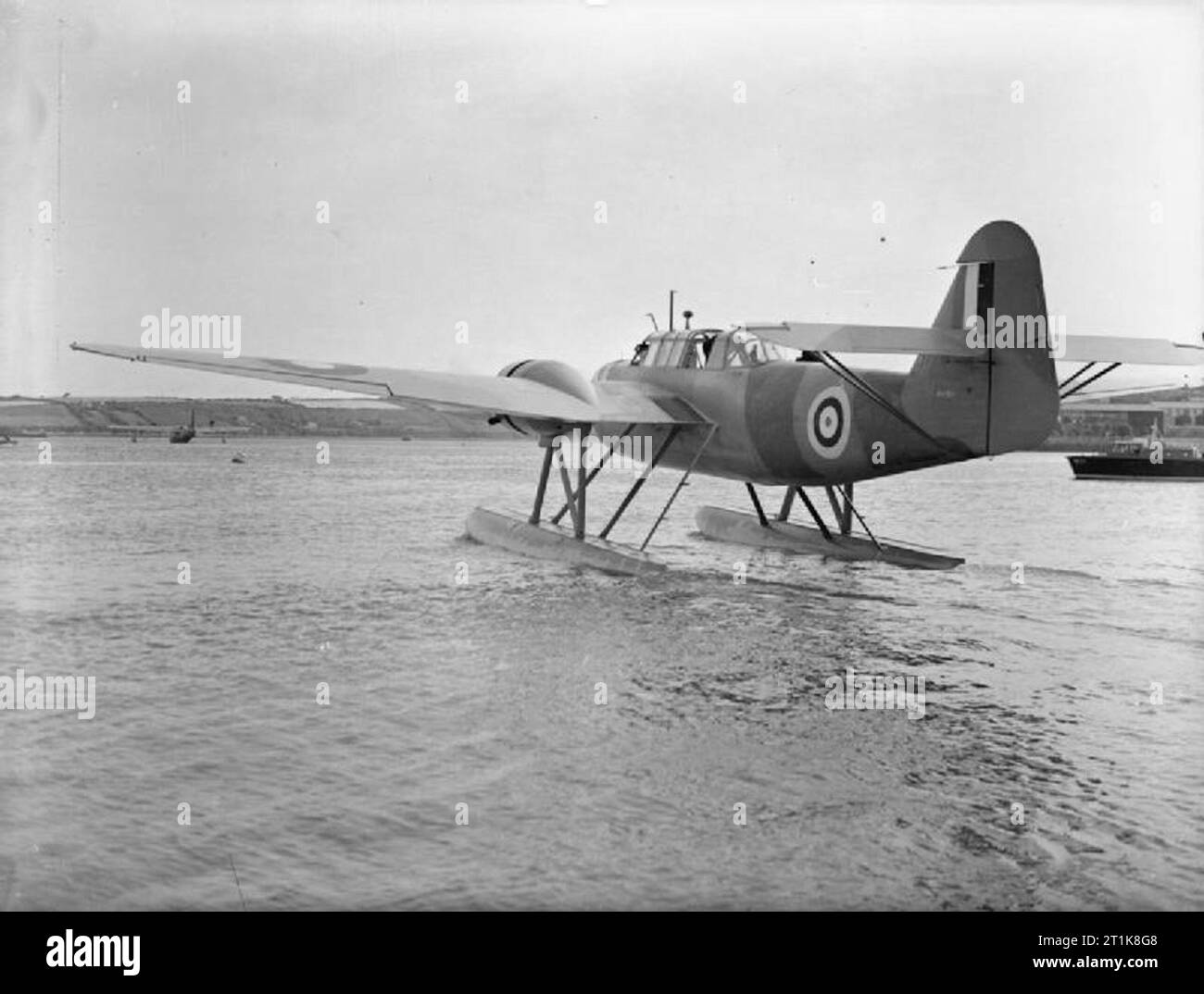 Royal Air Force Coastal Command, 1939-1945. Fokker T-VIIIW, AV961, of ...