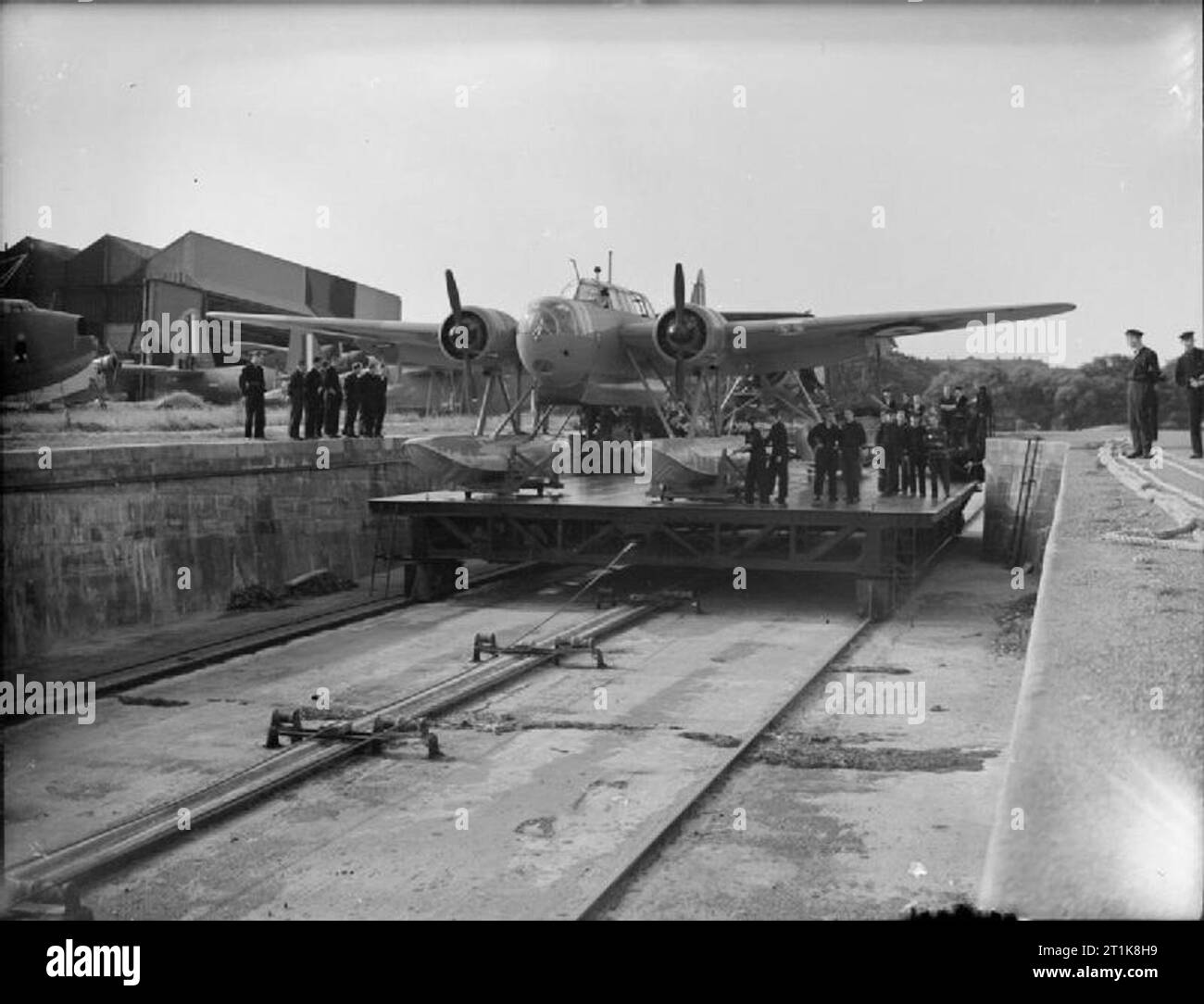 Royal Air Force Coastal Command, 1939-1945. A Fokker T-VIIIW seaplane of No. 320 (Dutch ...