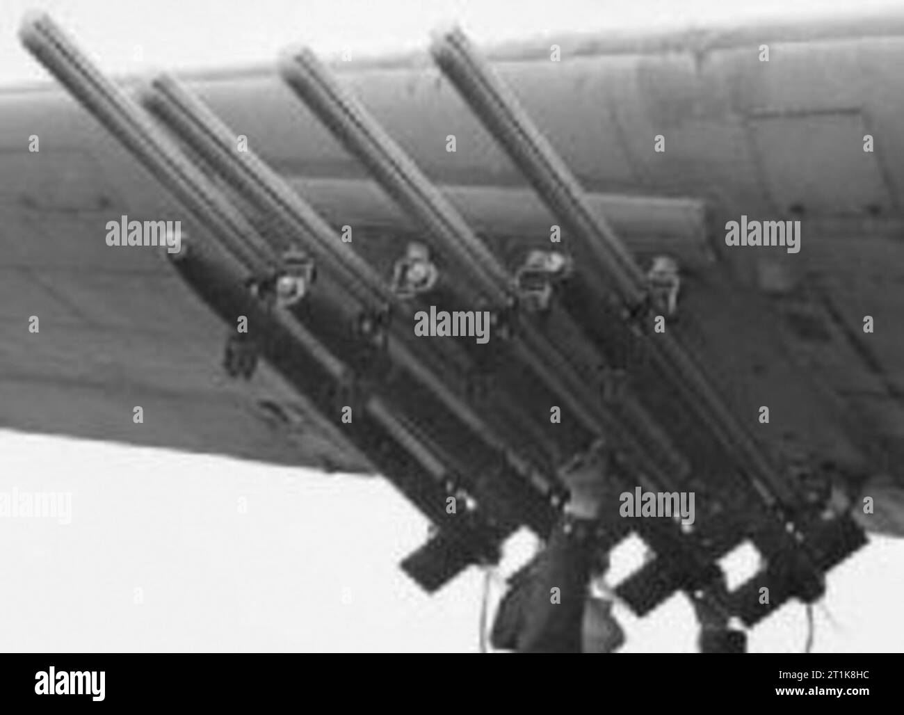 Royal Air Force Coastal Command, 1939-1945. Armourers fitting 25-lb ...