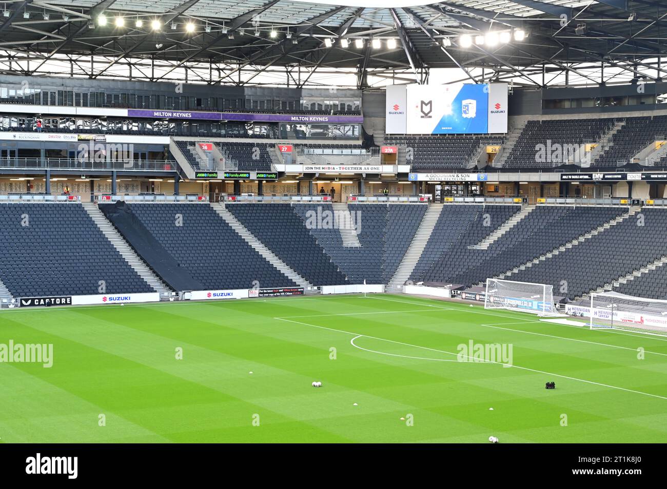 MK Dons football stadium Stock Photo - Alamy