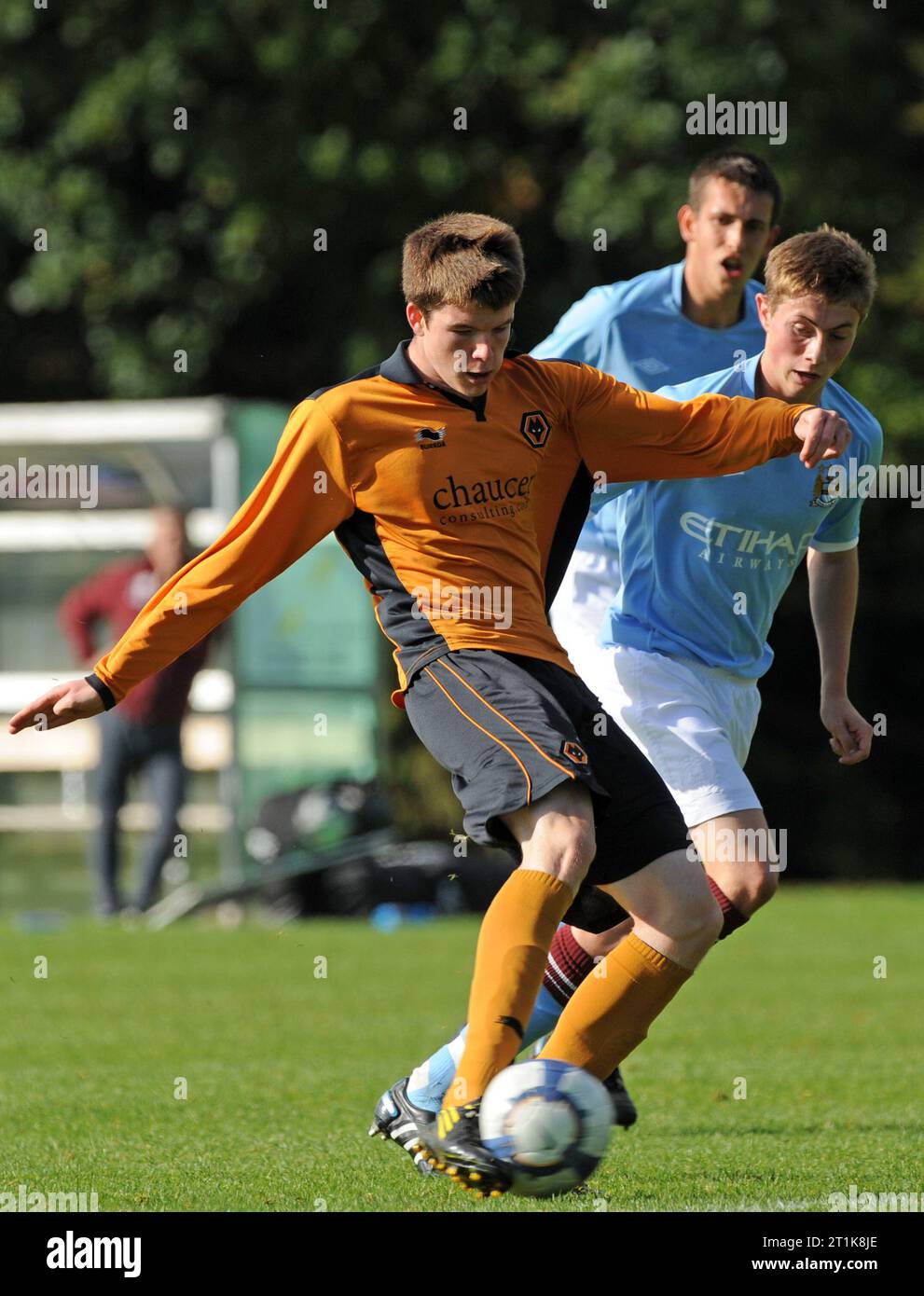 Liam McAlinden of Wolverhampton Wanderers. Premier Academy League ...