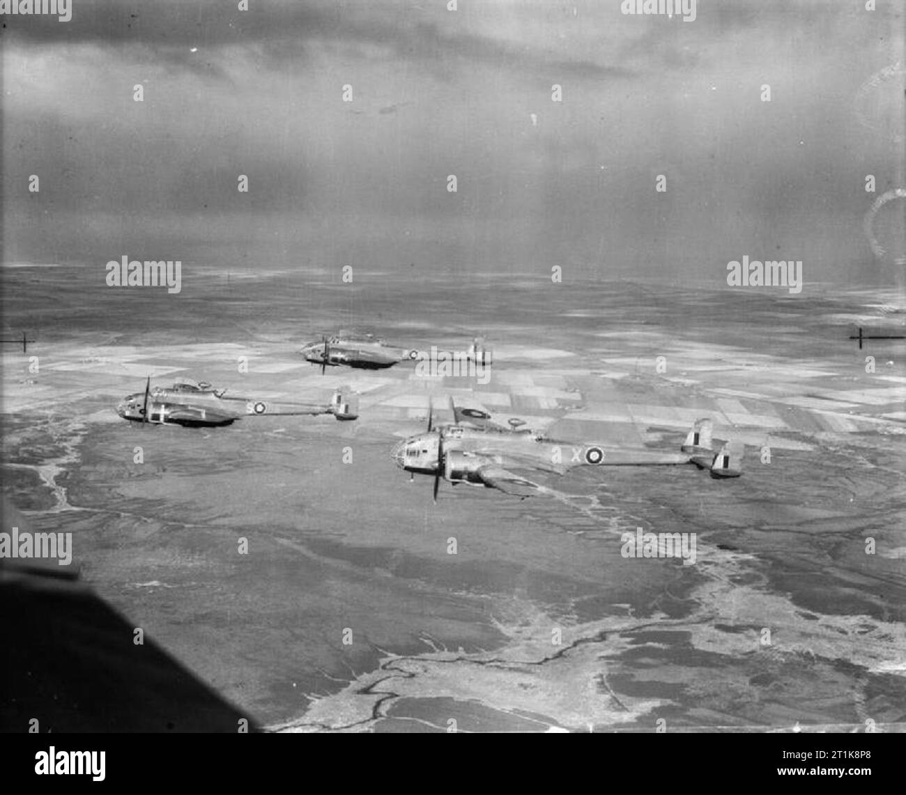 Royal Air Force Coastal Command, 1939-1945. Three Handley Page Hampden ...