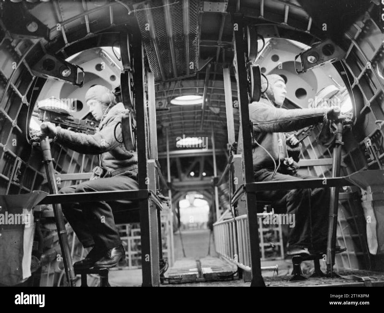 Royal Air Force Coastal Command, 1939-1945. Two gunners in Short ...