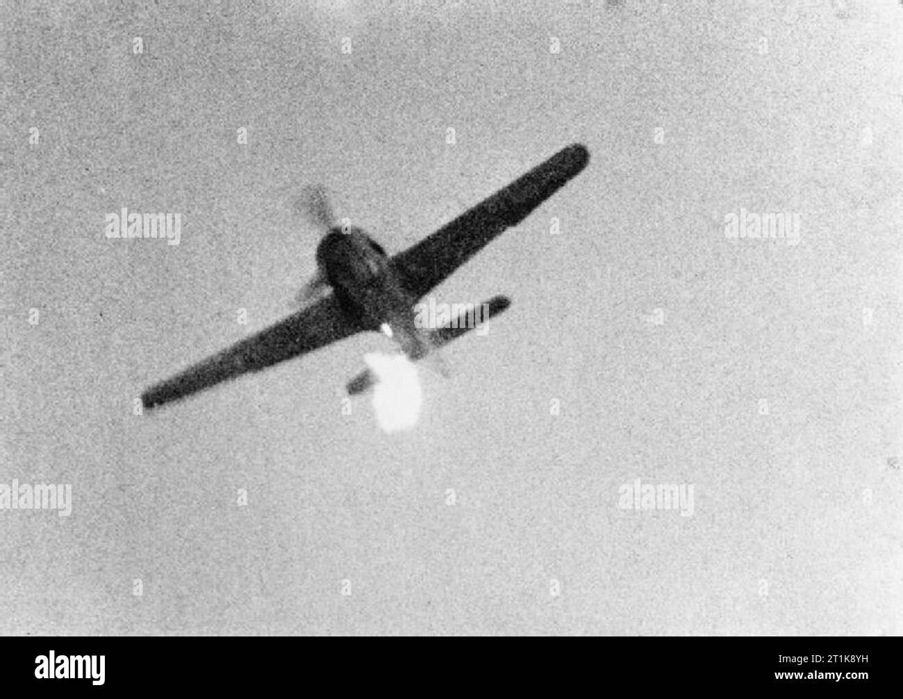 Royal Air Force Fighter Command, 1939-1945. Film still from gun camera ...