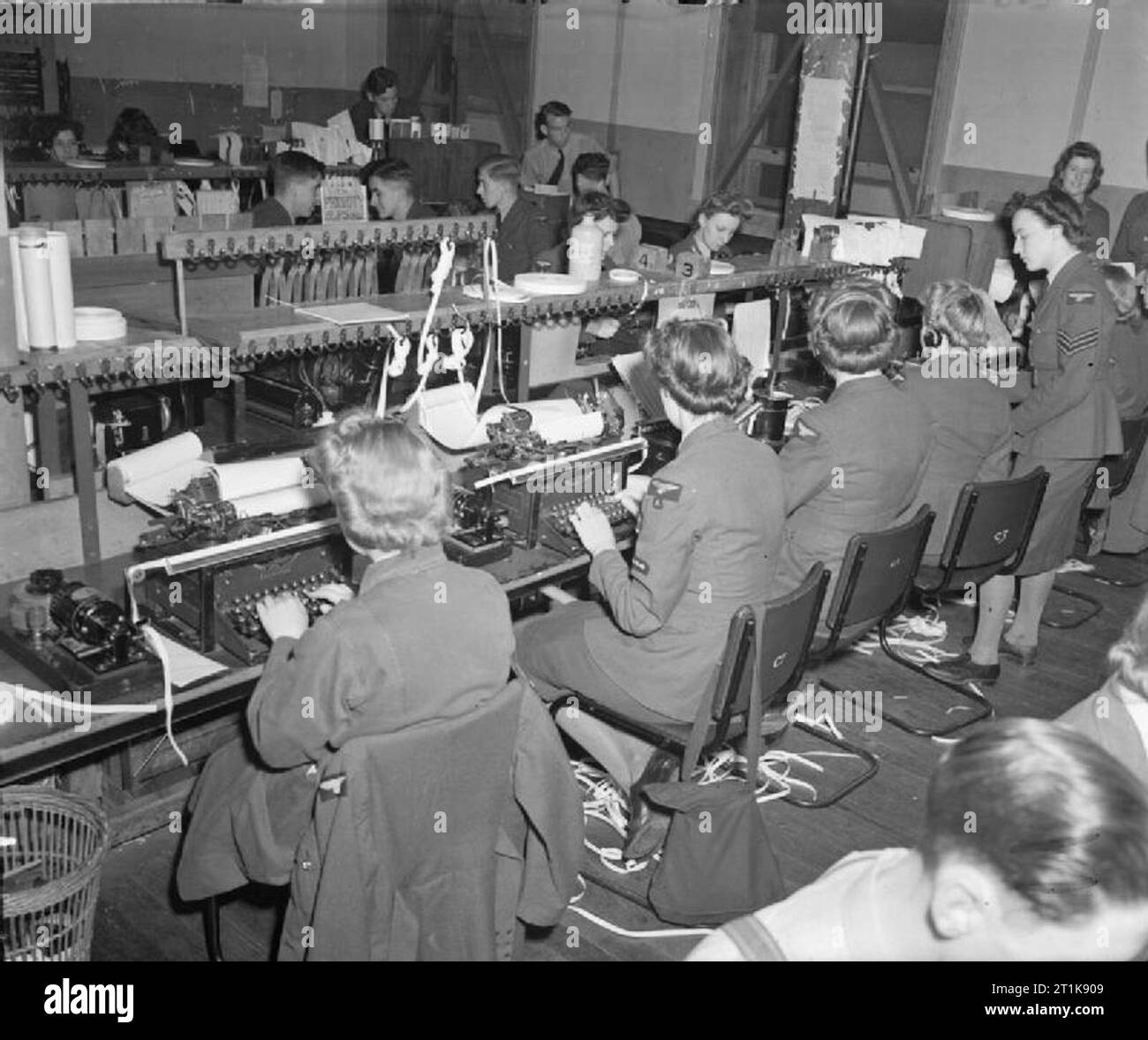 Royal Air Force Fighter Command, 1939-1945. A general view of one of ...