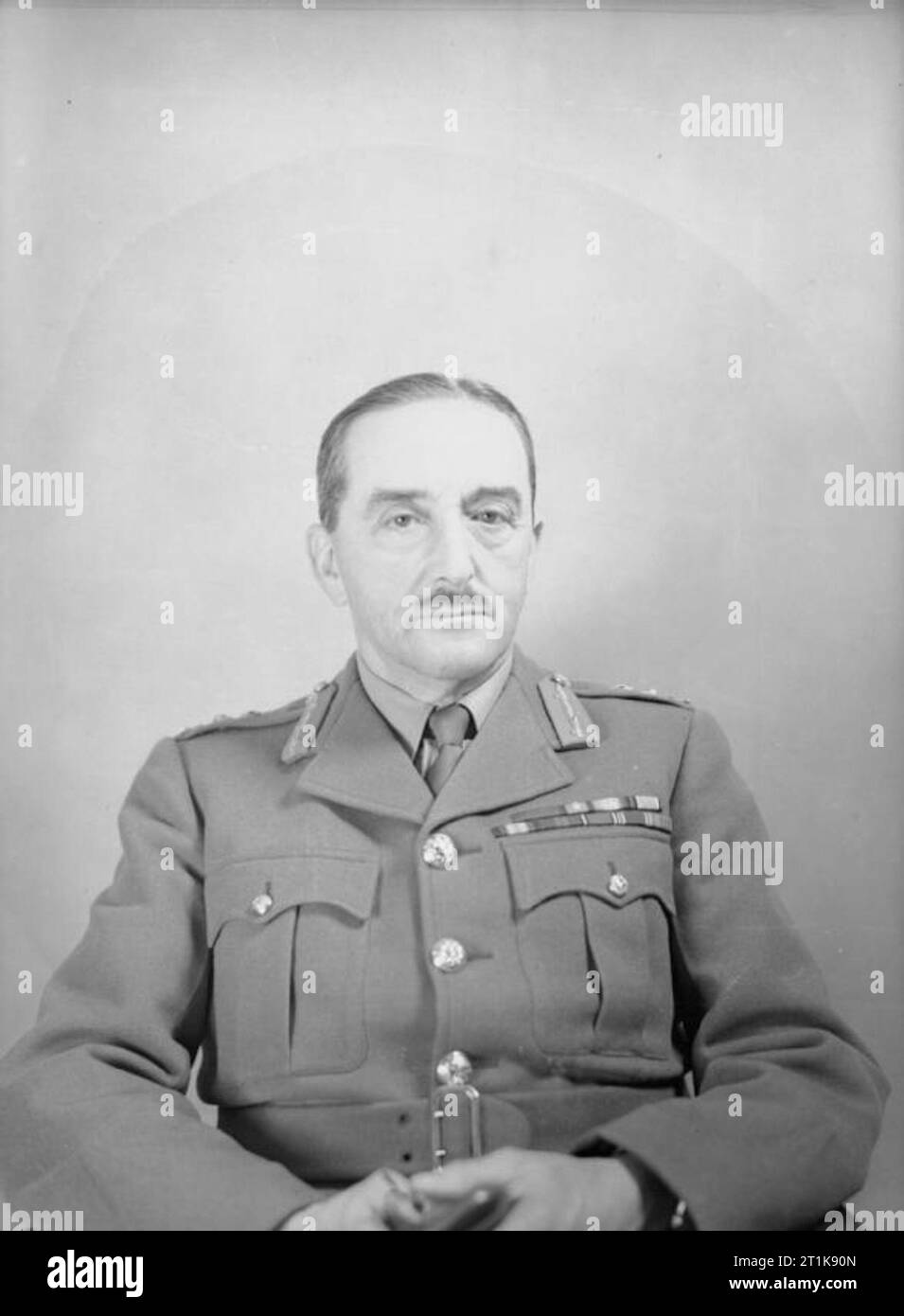 The British Army 1939-1945 Portrait of General Sir Alan Brooke, taken ...
