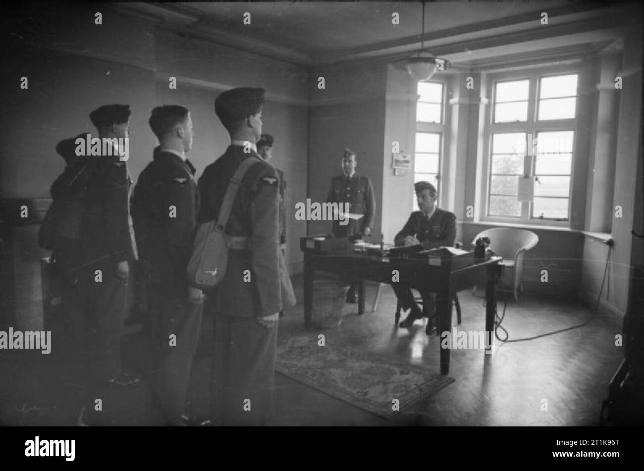 Royal Air Force Fighter Command, 1939-1945. An airman who has been put ...