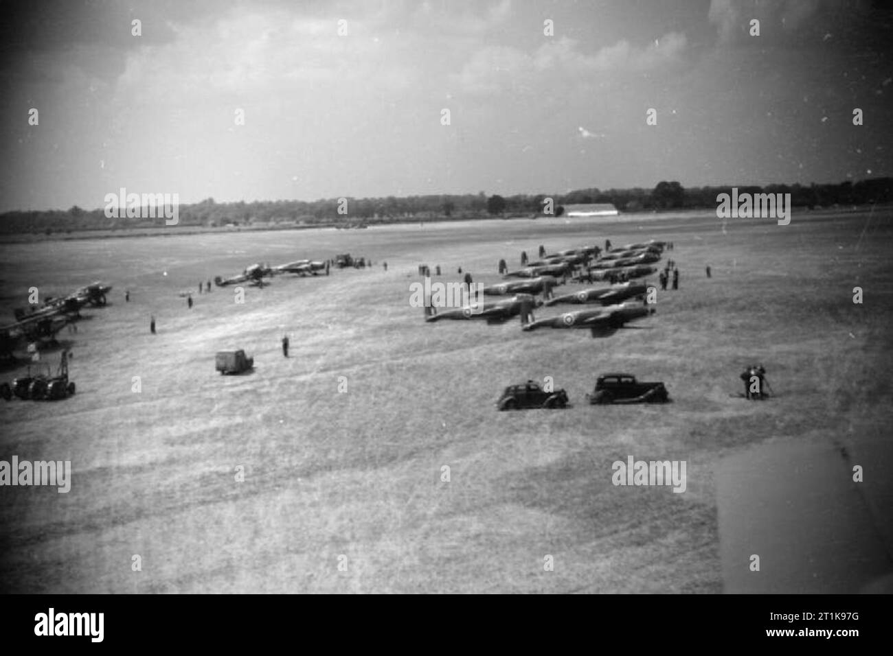 Royal Air Force Flying Training Command, 1940-1945. Low aerial oblique ...