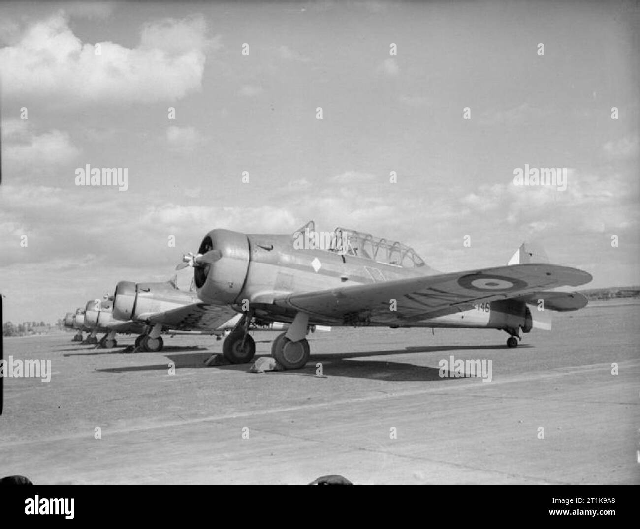 Royal Air Force Flying Training Command, 1940-1945. North American ...