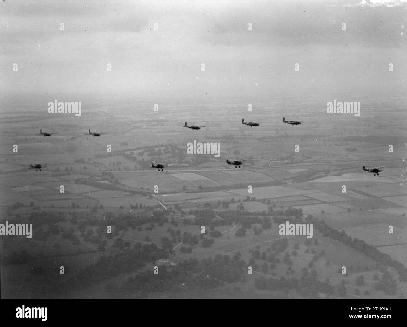 Royal Air Force Flying Training Command, 1940-1945. Hawker Audax glider ...