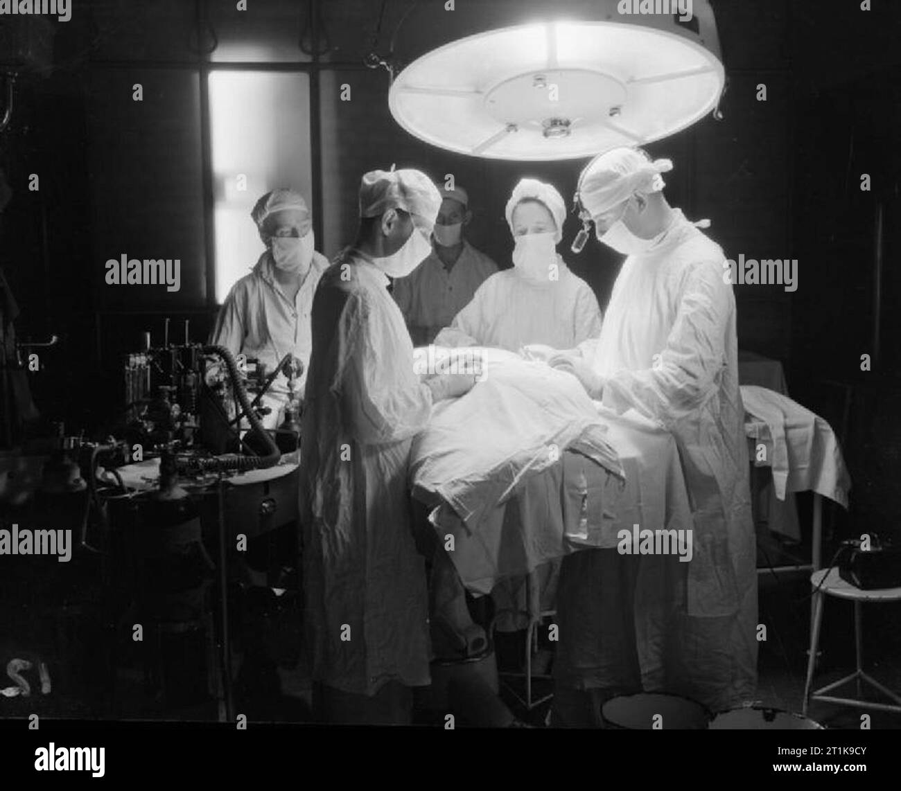 Royal Air Force in the Middle East, 1944-1945. A surgical operation ...