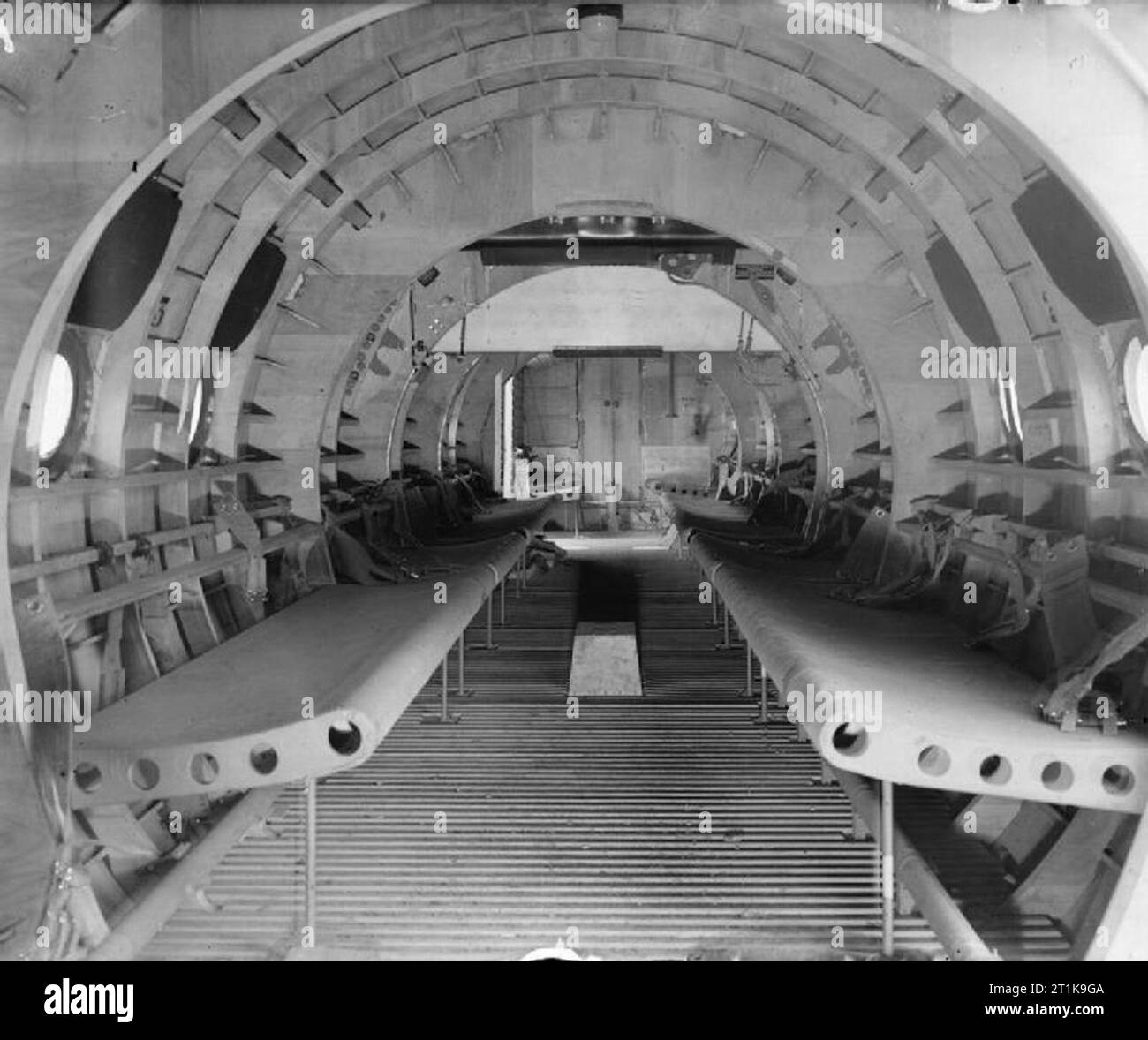 Royal Air Force Maintenance Command, 1939-1945. The interior of a newly ...