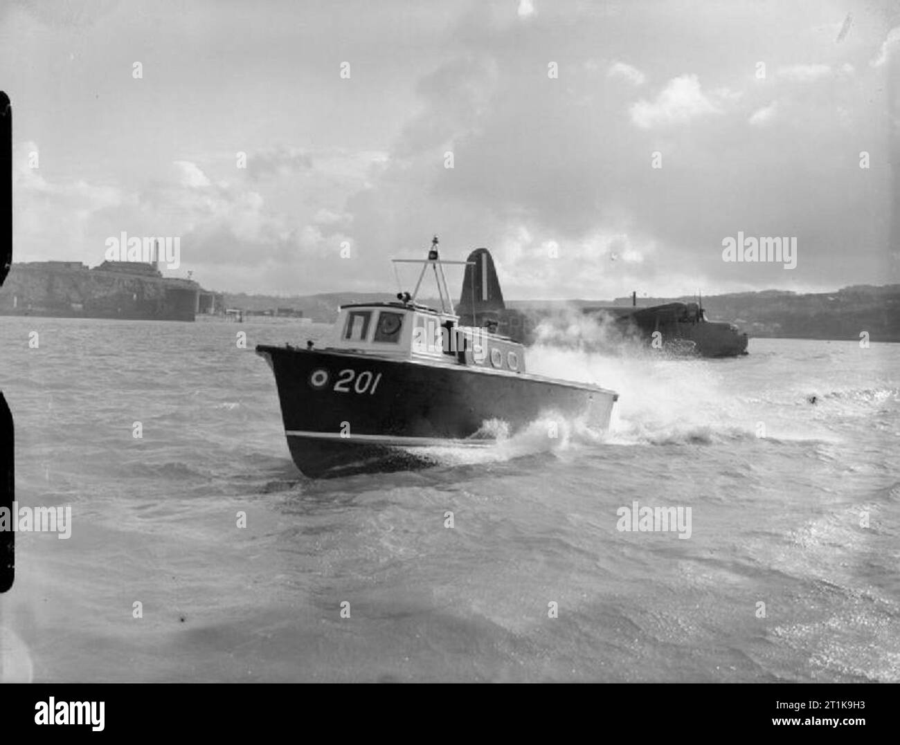 Royal Air Force Marine Branch, 1939-1945. Seaplane Tender Mark I ST ...