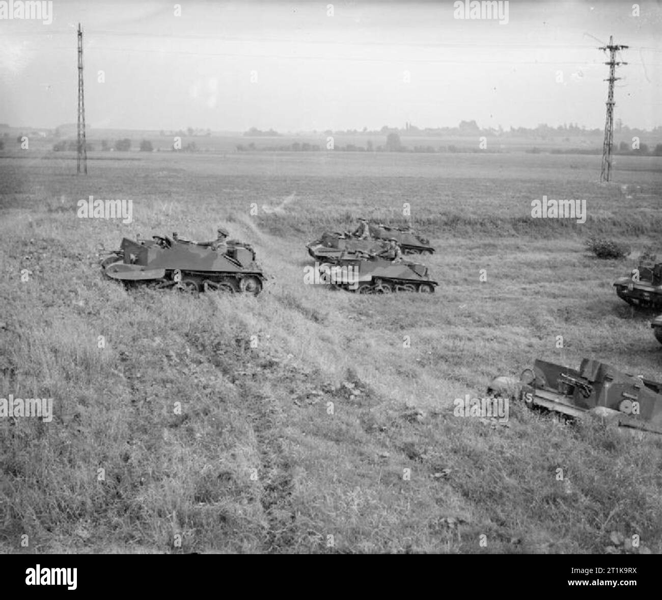 The British Army in France 1939 The carrier platoon of 1st Border ...