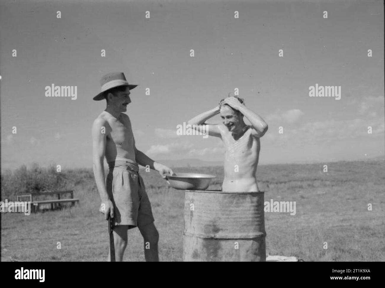 Royal Air Force Operations in the Far East, 1941-1945. An old oil drum ... Royal Air Force Operations in the Far East, 1941-1945. An old oil drum ...