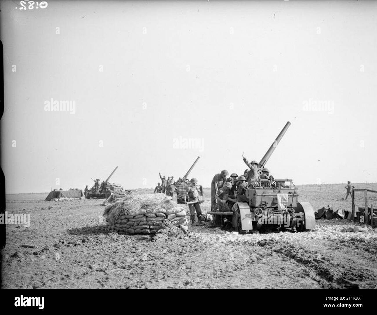The British Army in France 1939 3-inch anti-aircraft guns of 2nd AA ...