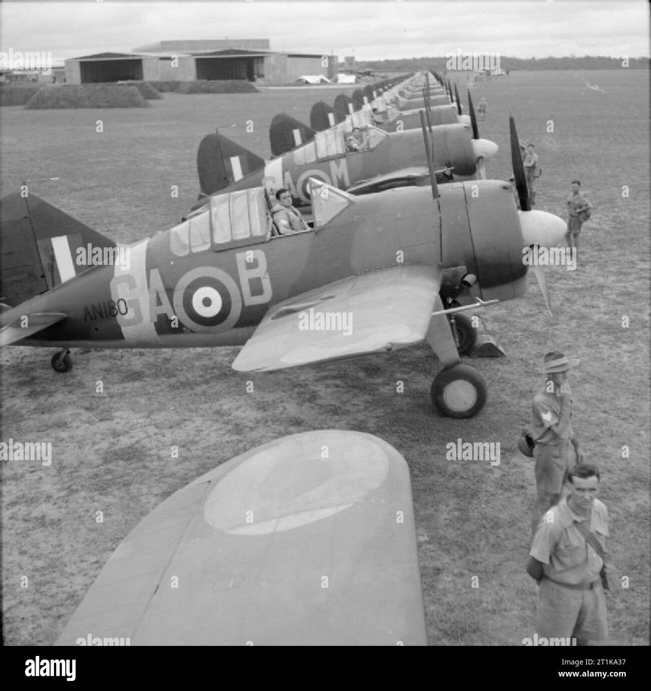 Royal Air Force Operations in the Far East, 1941-1945. Brewster Buffalo ...