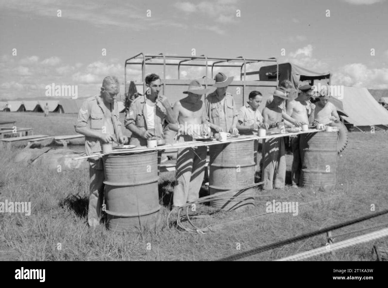 Royal Air Force Operations in the Far East, 1941-1945. RAF groundcrew ...