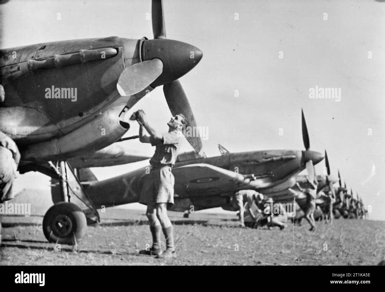 Royal Air Force Operations in the Far East, 1941-1945. Groundcrew hand ...