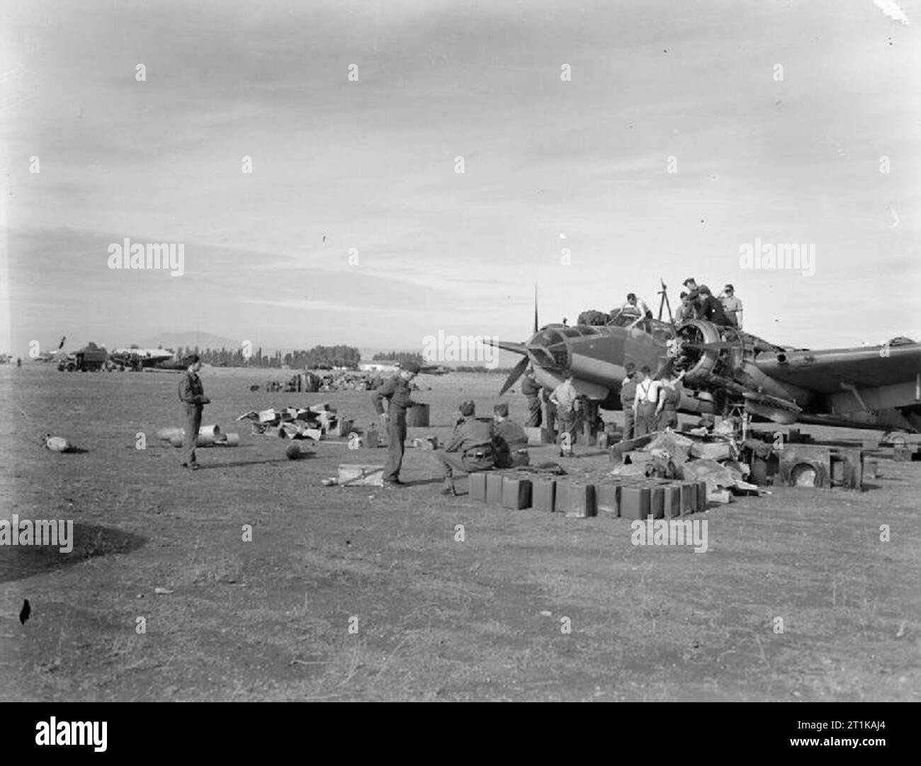 Royal Air Force Operations in the Middle East and North Africa, 1939-1943. Bristol Blenheim Mark ...