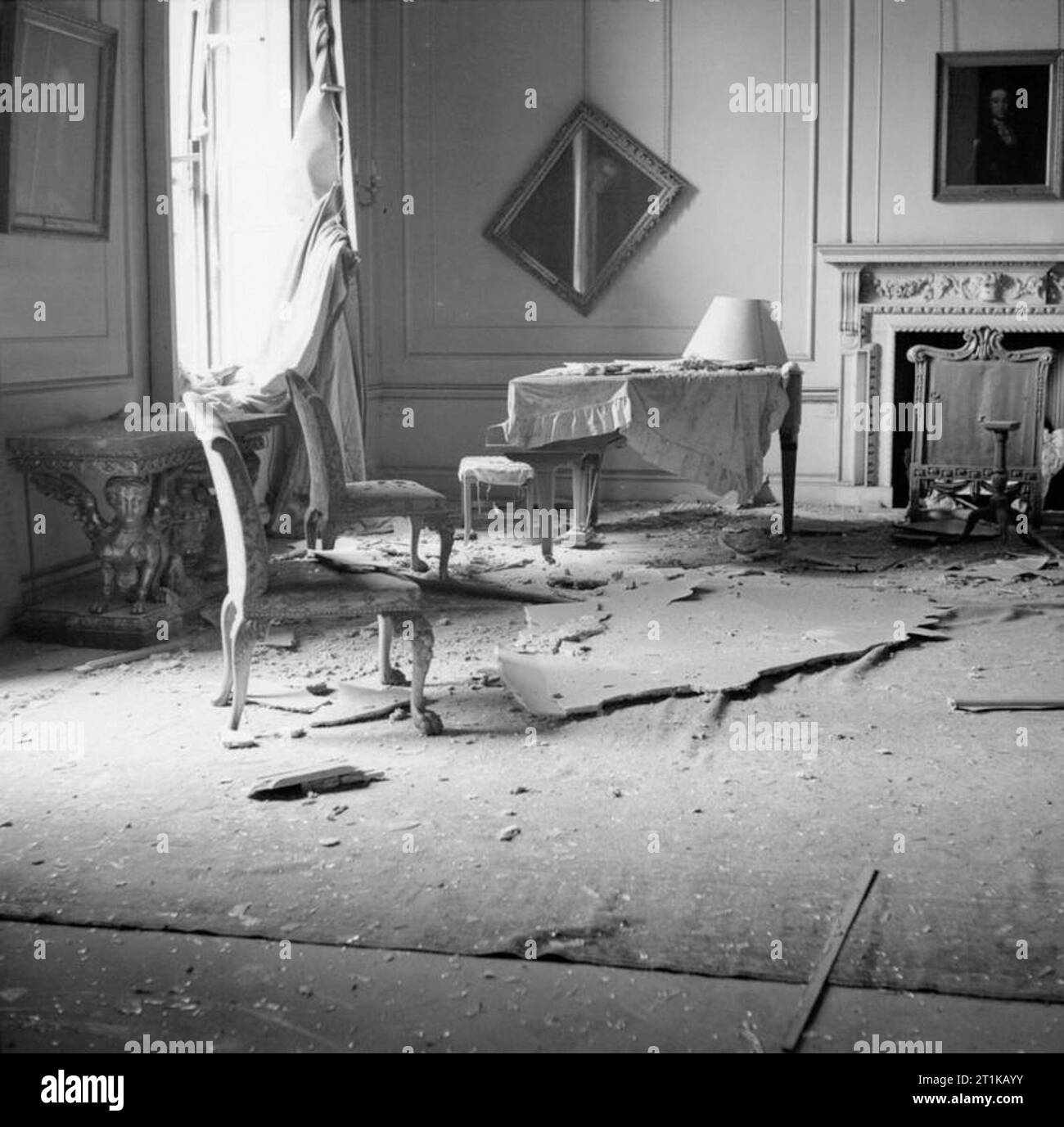 Air Raid Damage in London during the Second World War Damage in the ...