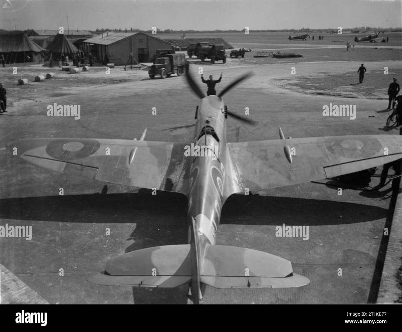 Royal Air Force- 2nd Tactical Air Force, 1943-1945. Supermarine ...