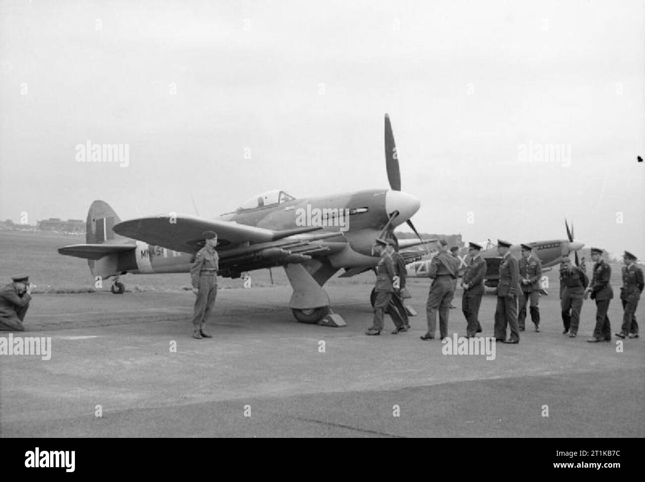 Royal Air Force- 2nd Tactical Air Force, 1943-1945. King George VI and ...