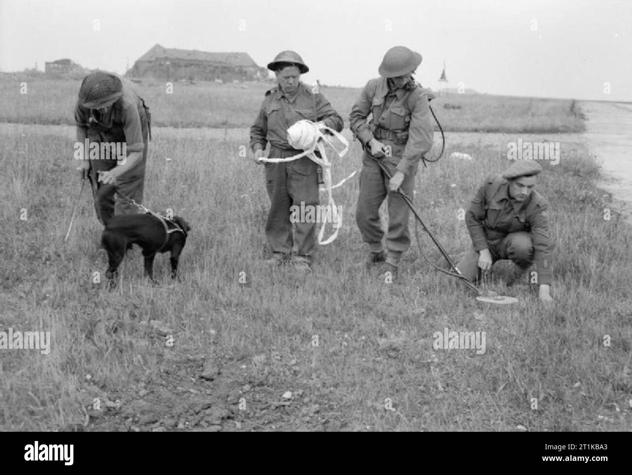Royal Air Force- 2nd Tactical Air Force, 1943-1945. A mine-detection ...