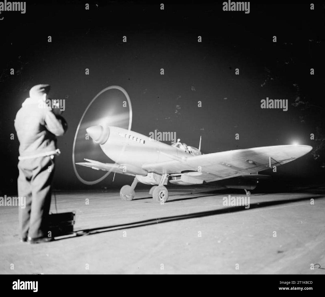 Royal Air Force- 2nd Tactical Air Force, 1943-1945. A Supermarine ...