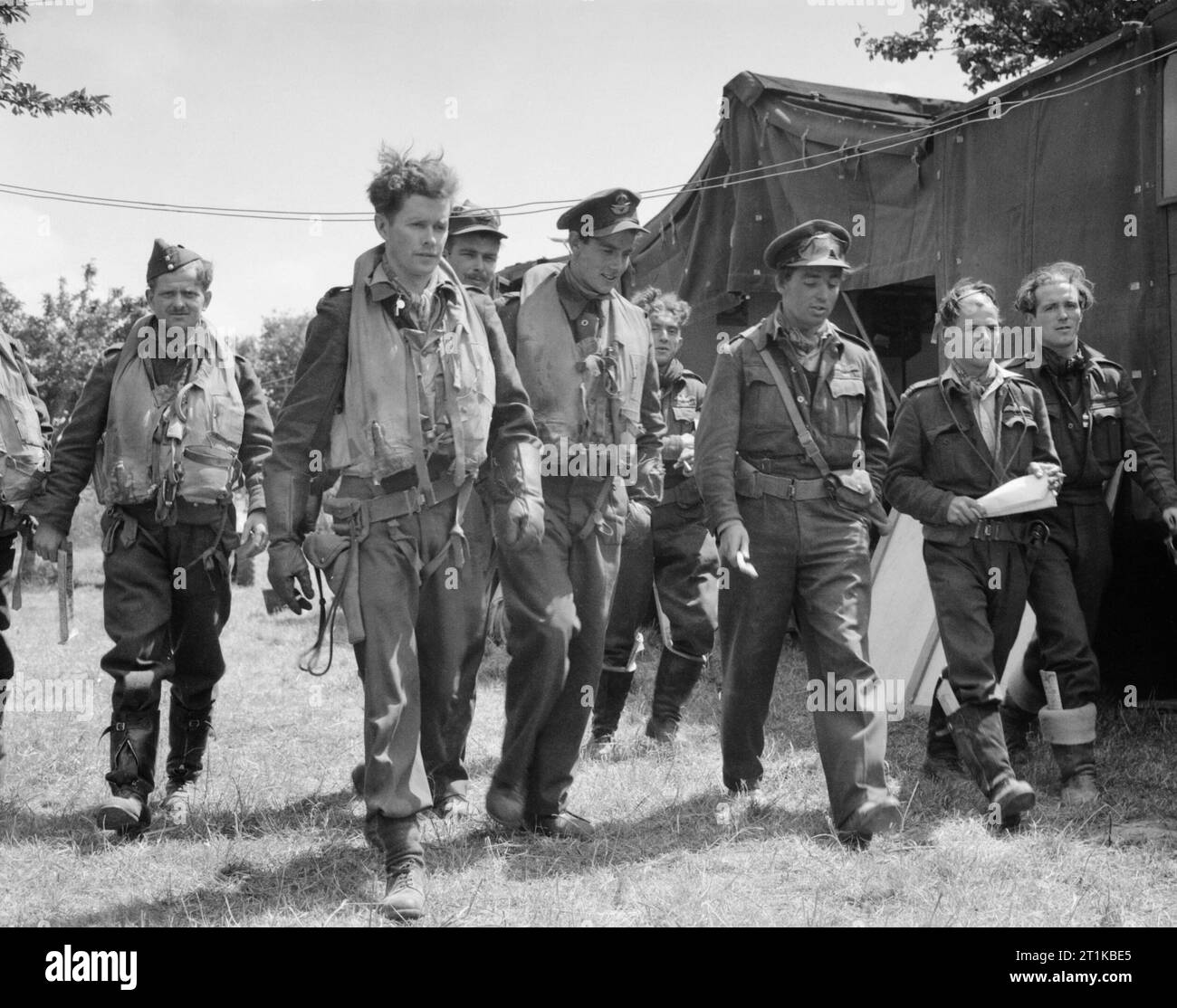 Royal Air Force- 2nd Tactical Air Force, 1943-1945. Hawker Typhoon ...