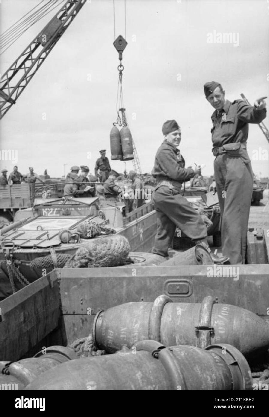 Royal Air Force- 2nd Tactical Air Force, 1943-1945. Members of an RAF ...