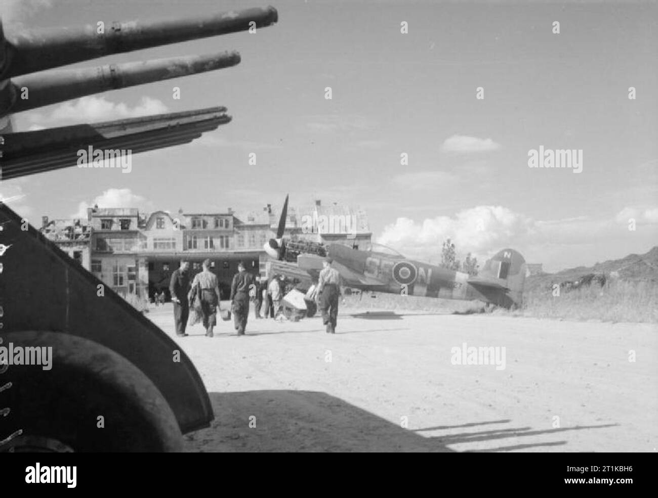 Royal Air Force- 2nd Tactical Air Force, 1943-1945. Hawker Typhoon Mark ...