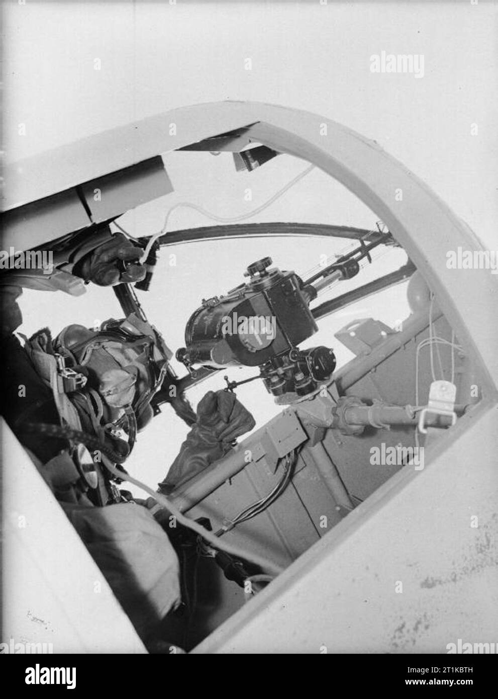 Royal Air Force- France, 1939-1940. The bomb-aimer of a Bristol ...