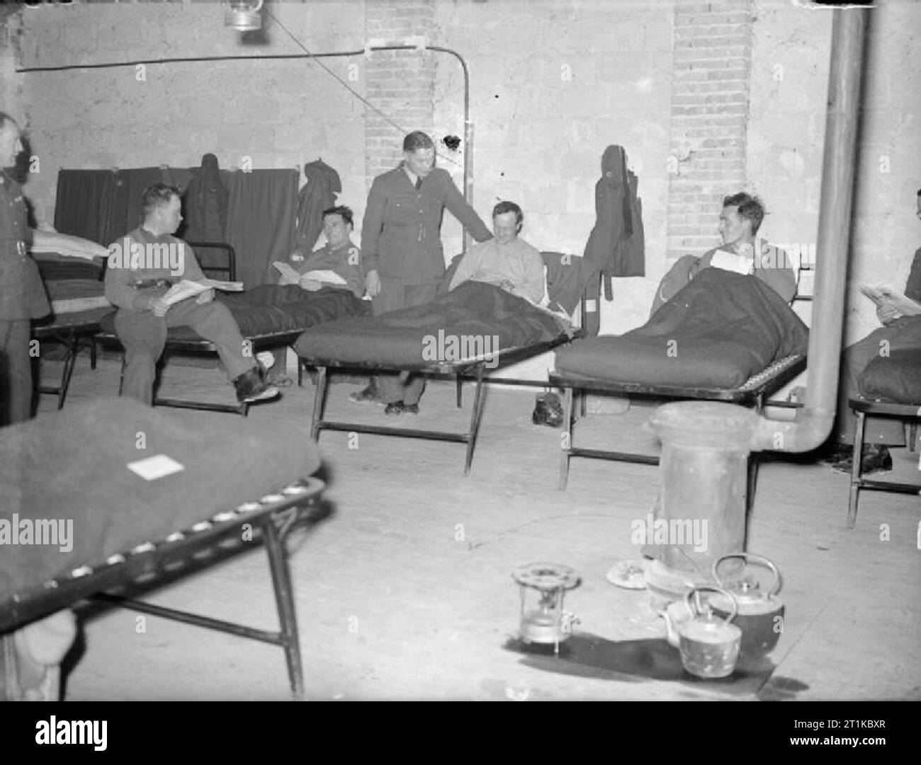Royal Air Force- France, 1939-1940. A Medical Officer visits his ...