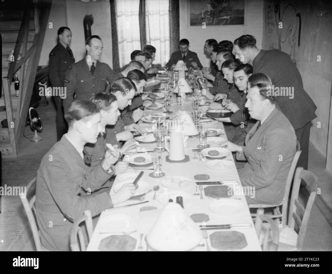 Raf officers mess Black and White Stock Photos & Images - Alamy