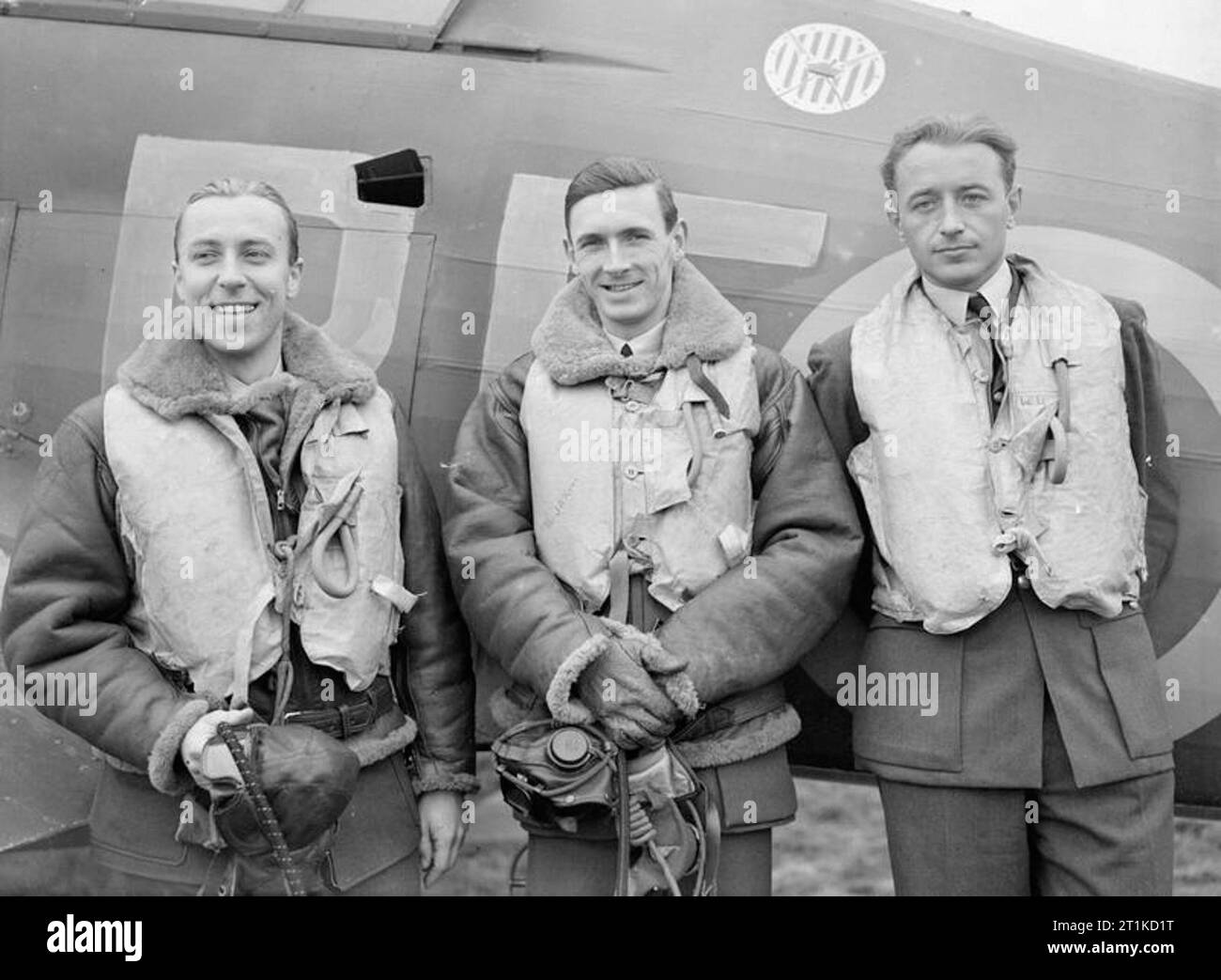 The 303 Polish Fighter Squadron in the Battle of Britain Flying Officer ...