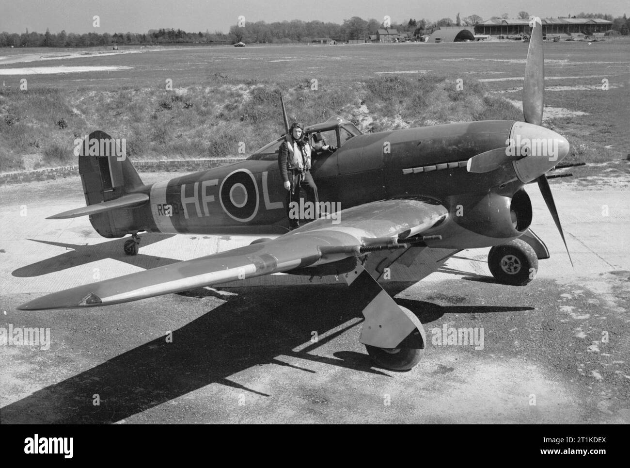 Aircraft of the Royal Air Force 1939-1945- Hawker Typhoon. Flight ...