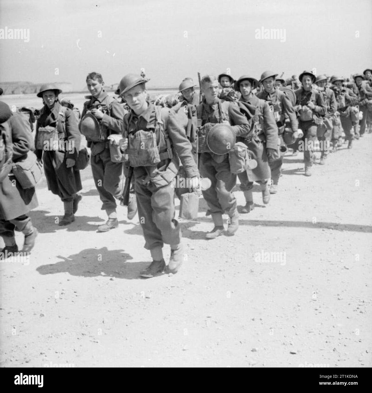 The British Army in France 1940 Newly-arrived troops of the 2nd BEF ...
