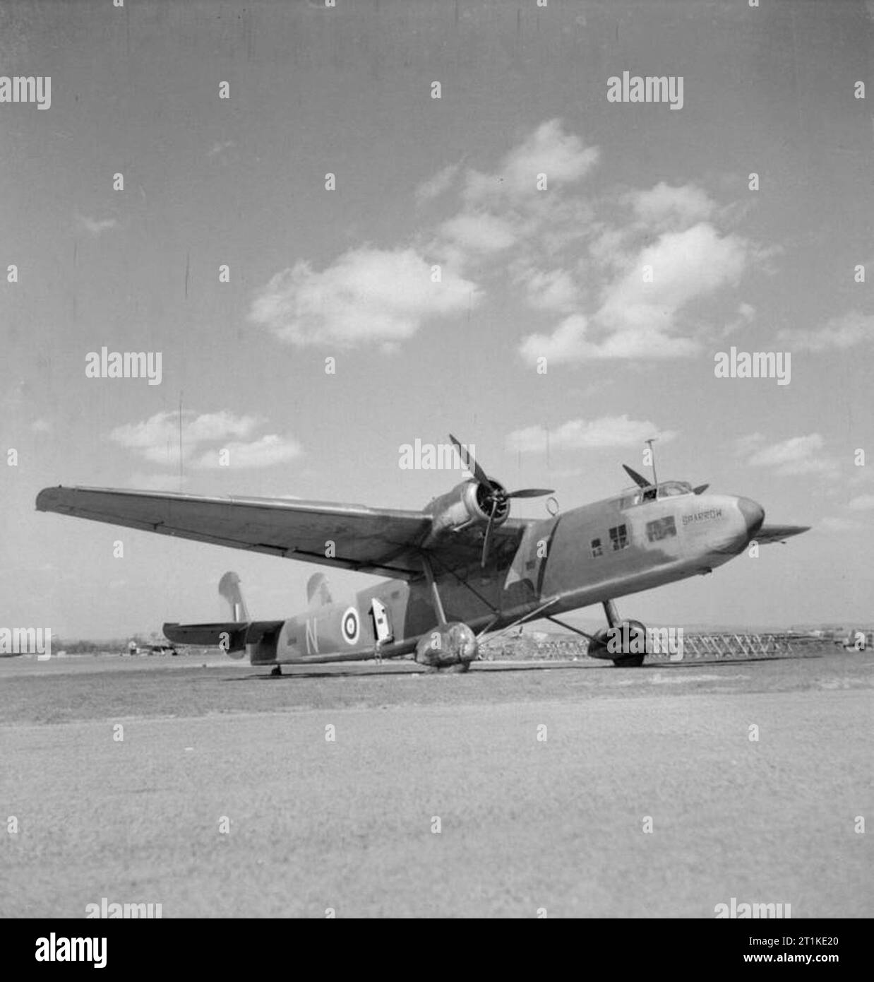 Raf ww2 transport aircraft Black and White Stock Photos & Images - Alamy