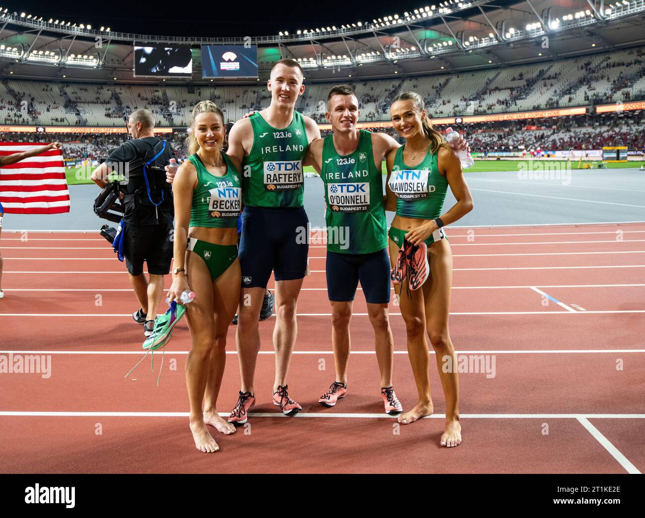 Sophie Becker, Jack Raftery, Christoper O'Donnell and Sharlene Mawdsley ...
