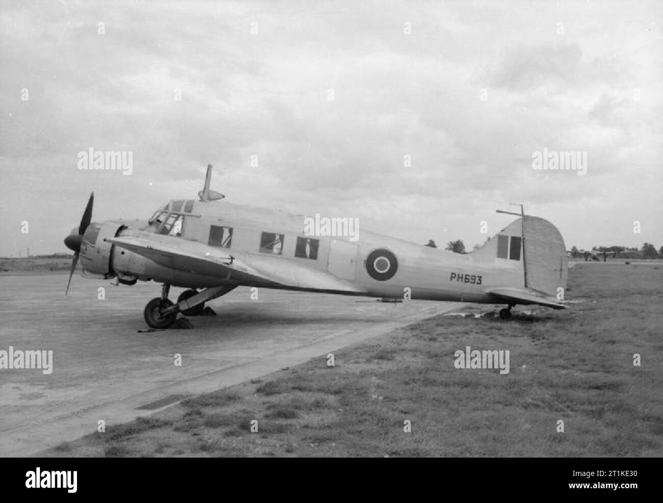 Aircraft of the Royal Air Force- Avro 652a Anson. Anson C Mark XII ...