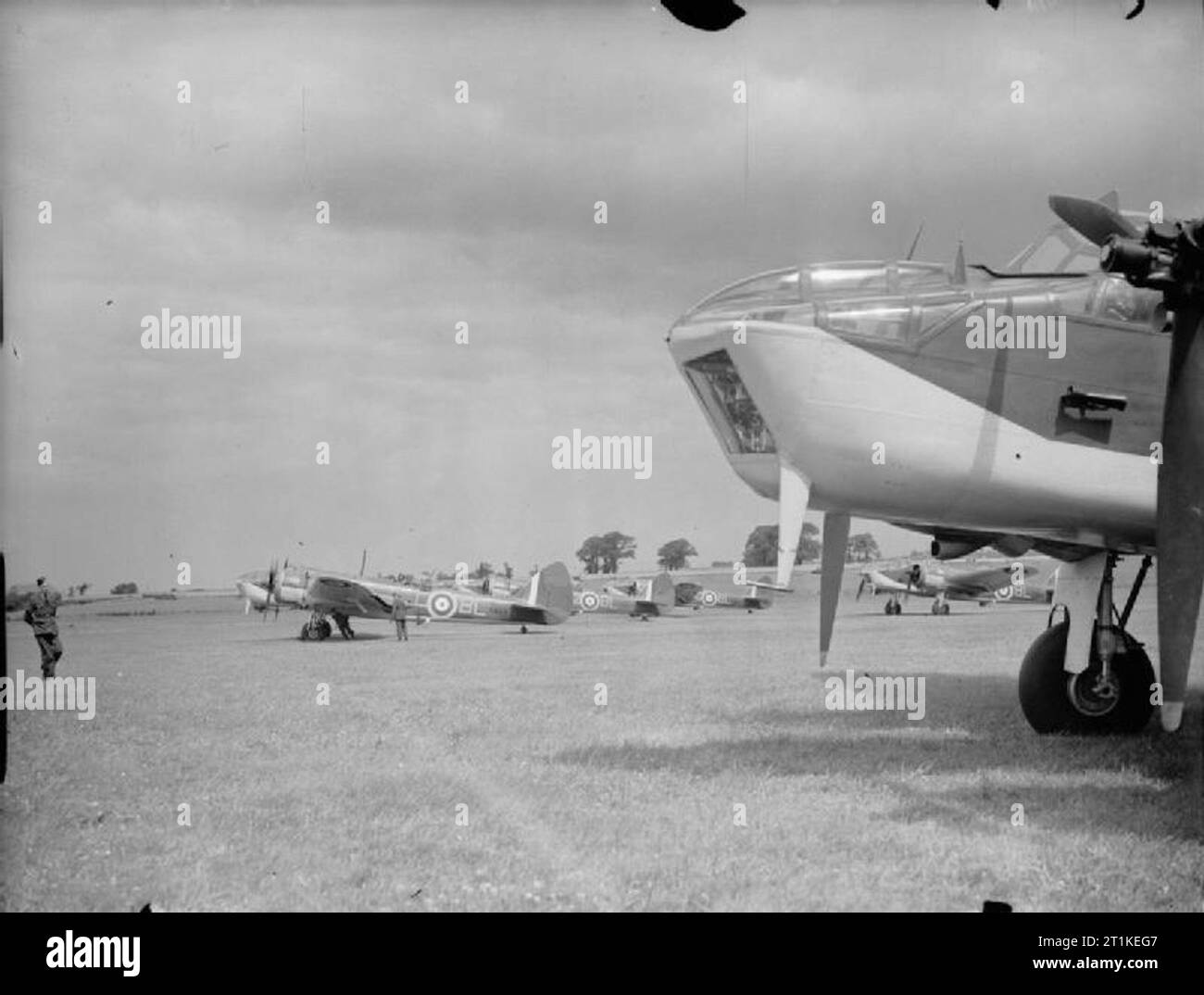 Royal Air Force Bomber Command, 1939-1941. Bristol Blenheim Mk IVs of ...