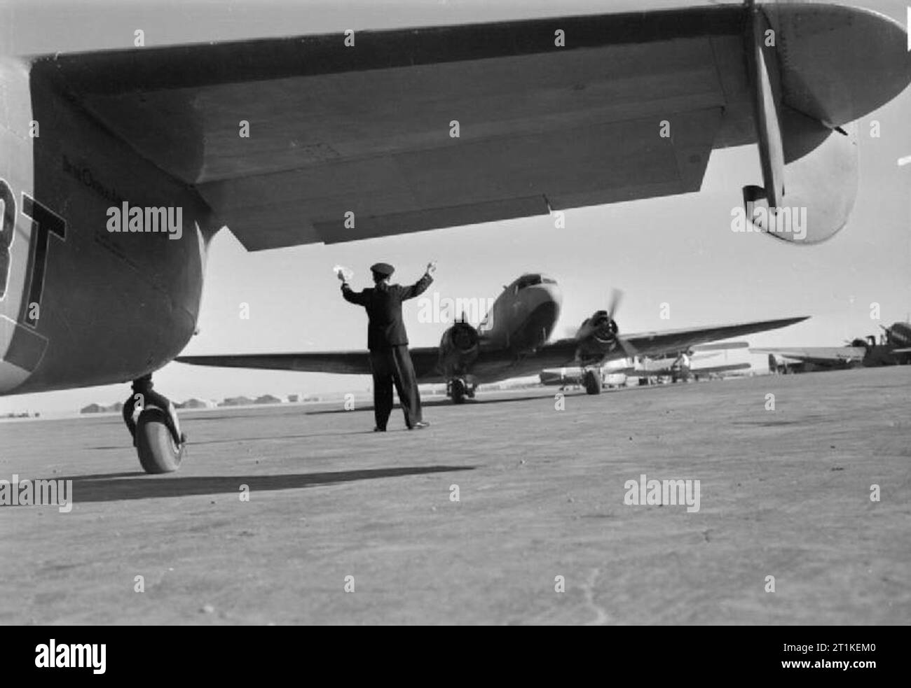 British Overseas Airways Corporation and Qantas, 1940-1945. A Douglas ...