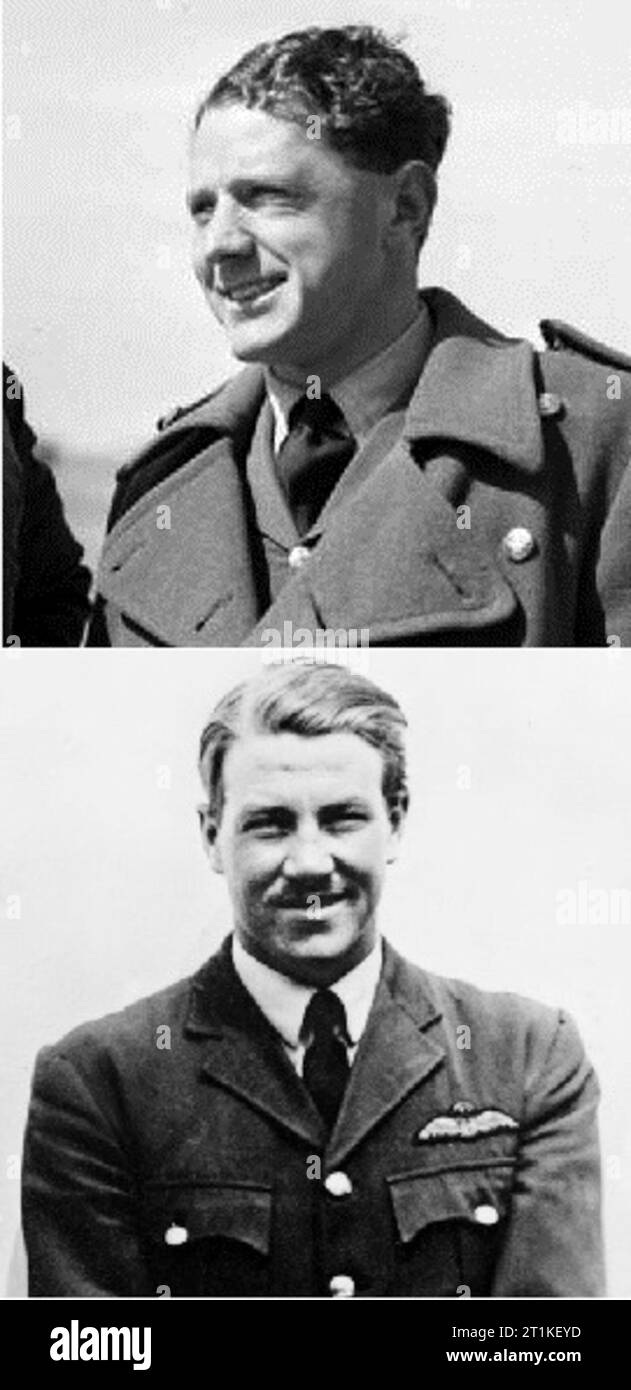 Top: Flight Lieutenant Caesar Hull of No. 43 Squadron RAF at Wick ...